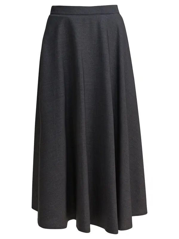 SEMPER Flared Skirt - Grey