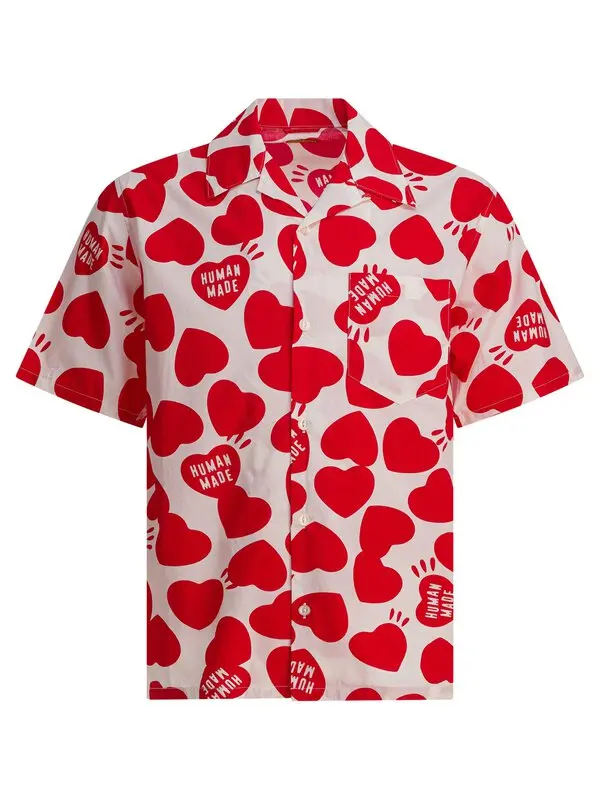 HUMAN MADE Heart Vacation' Shirt - White