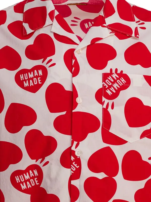 HUMAN MADE Heart Vacation' Shirt - White