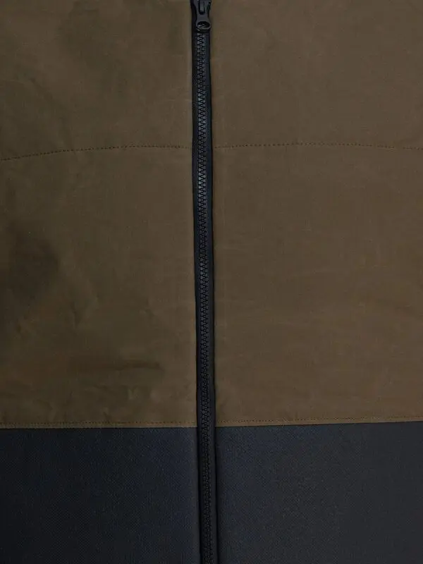GR10K Cotton Sleeveless Jacket - Brown