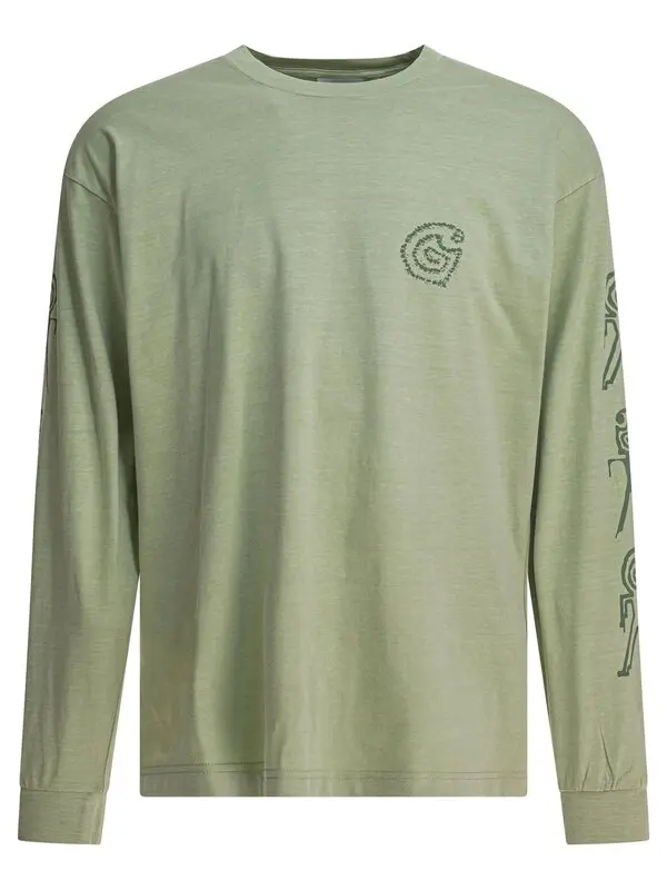 Carhartt Work In Progress S Terrestrial' T Shirt - Green