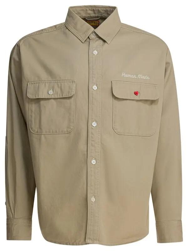 HUMAN MADE Printed Overshirt Jacket