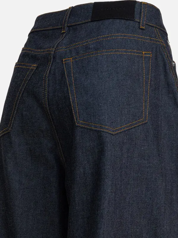 Givenchy Raw Cocoon Jeans - Blue