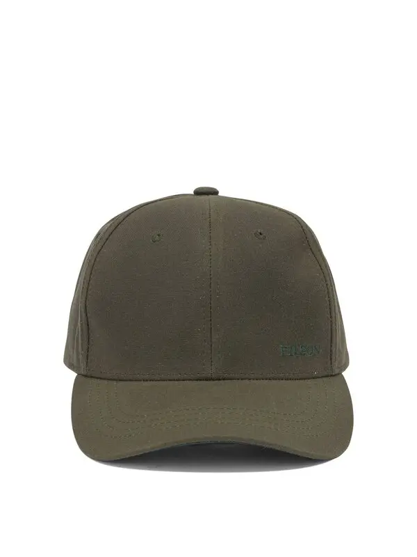 Filson Oil Tin Logger Trucker Hat - Green