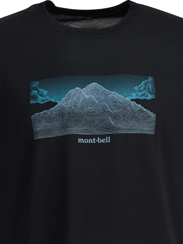 MONTBELL T Shirts - Black