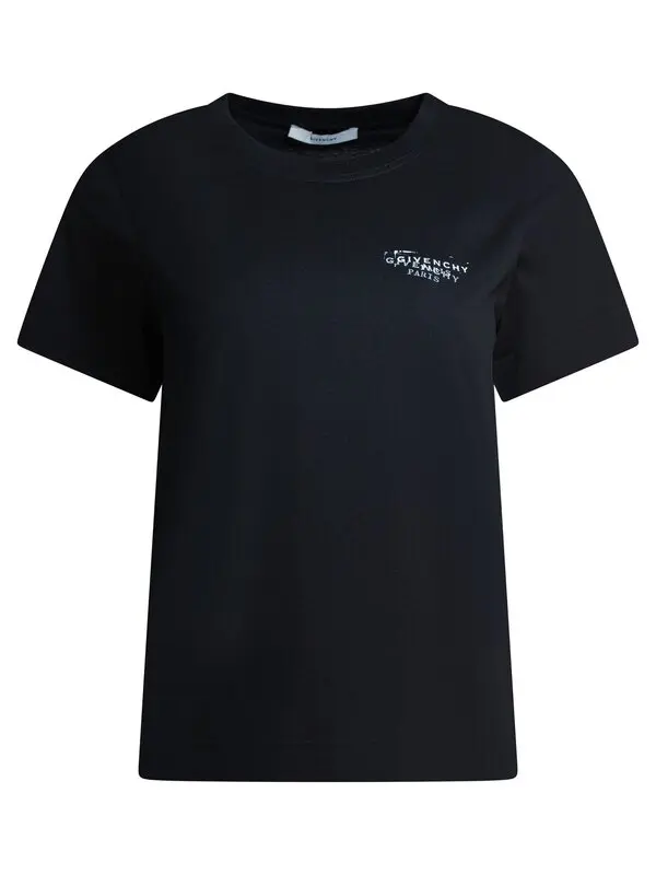 Givenchy Fitted Crew Neck T-shirt - Black