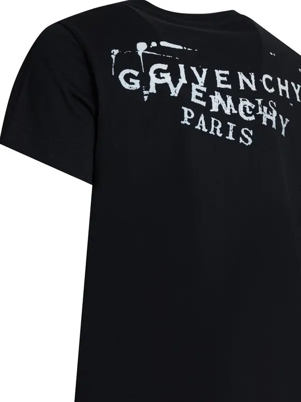 Givenchy Fitted Crew Neck T-shirt - Black