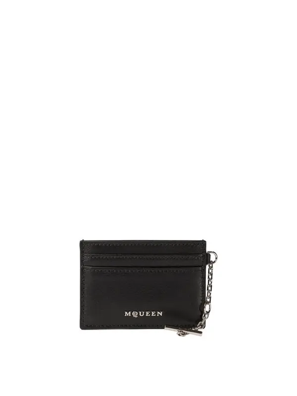 Alexander McQueen Alexander Mc Queen 'sling' Card Holder - Black