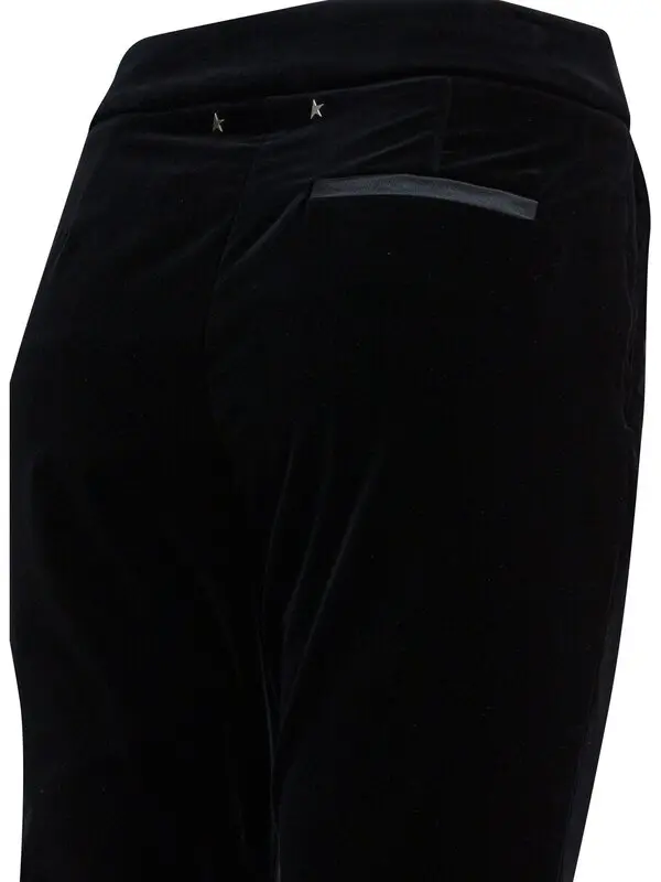 GOLDEN GOOSE Velvet Flared Pants