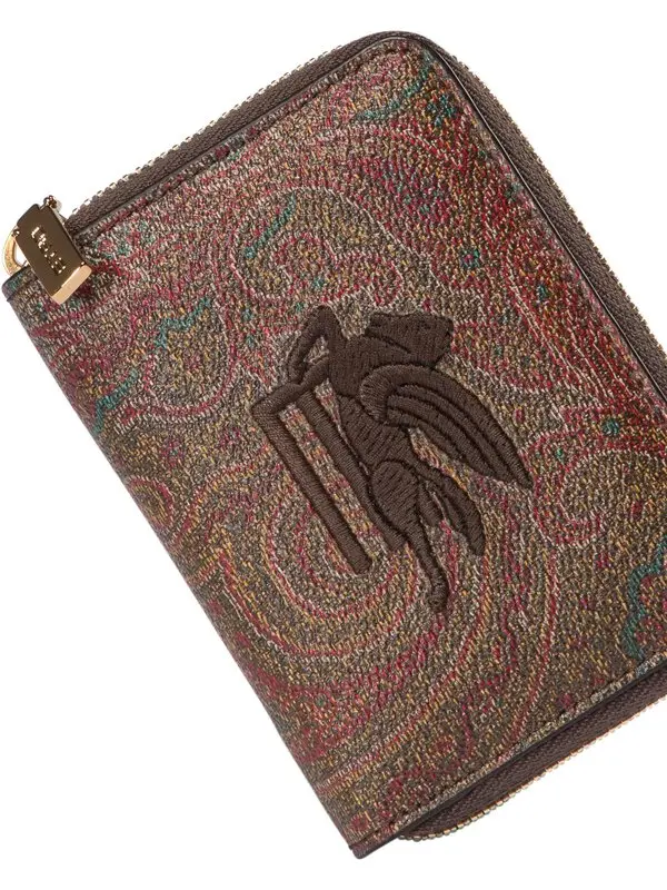 Etro Coin Purse 'arnica' With Pegasus