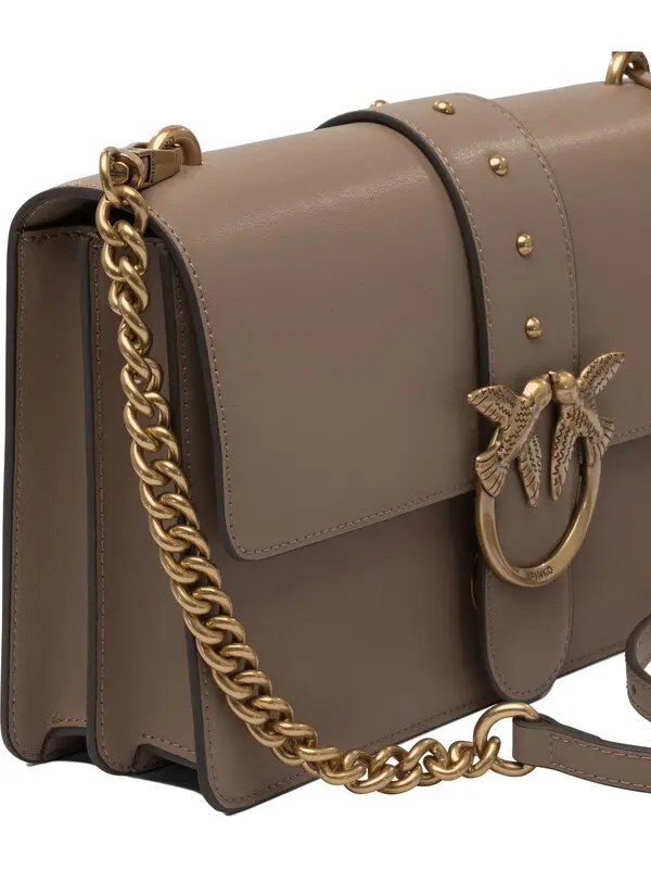 Pinko Leather Crossbody Bag