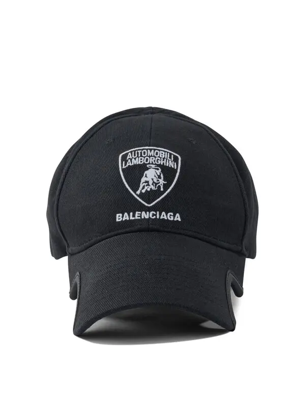 Balenciaga Automobili Lamborghini' Trucker Hat - Black