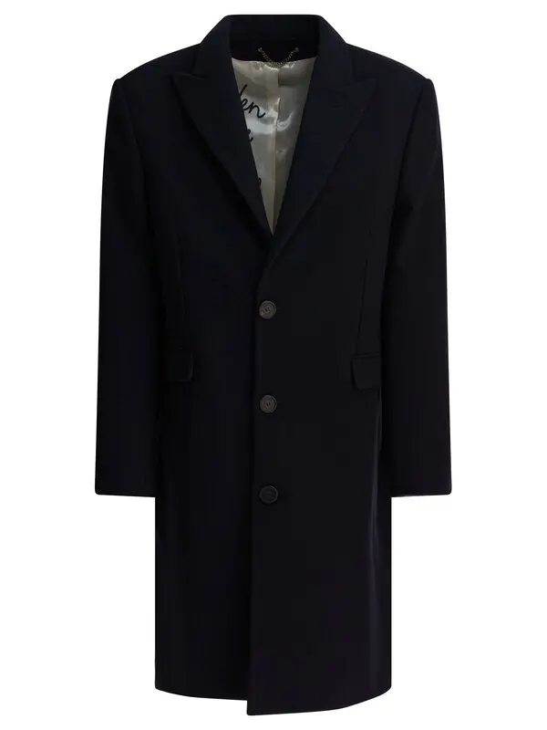 GOLDEN GOOSE Single-breasted Wool Coat