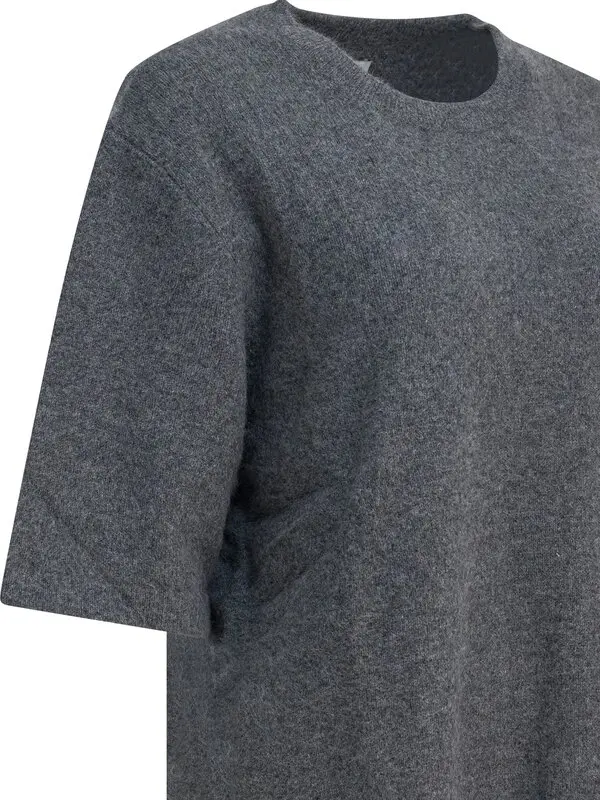 Loulou De Saison Raven Crewneck Sweater - Grey