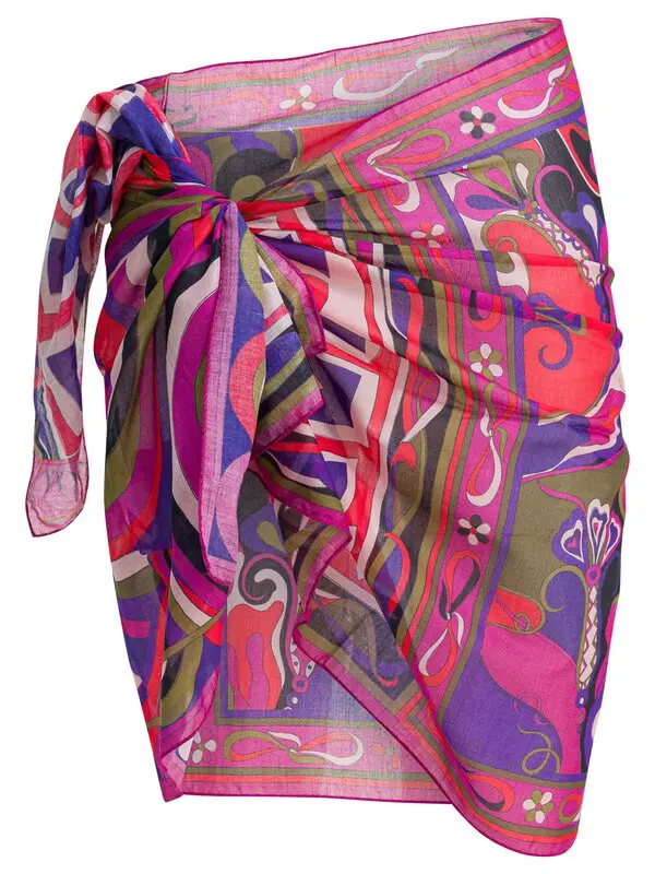 Emilio Pucci Cotton Pareo - Pink