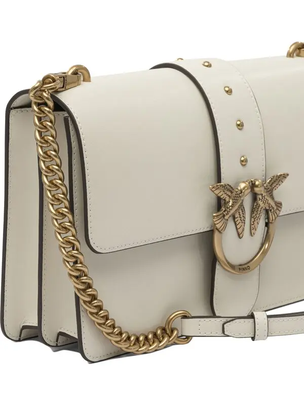 Pinko Leather Crossbody Bag