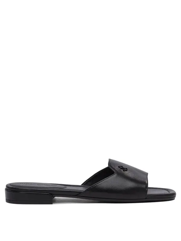 JIMMY CHOO Dina Sandals - Black