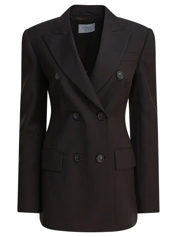 Max Mara Wool Double-breasted Blazer