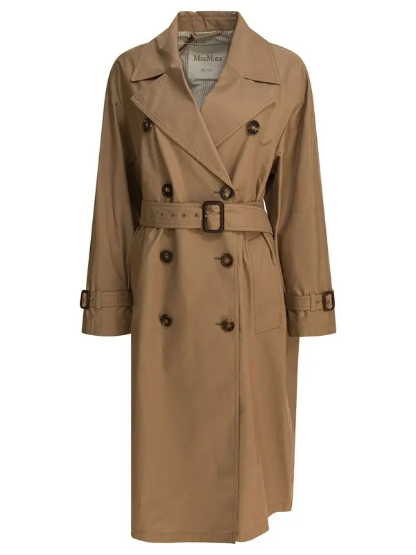 Max Mara Long Cotton Trench Coat