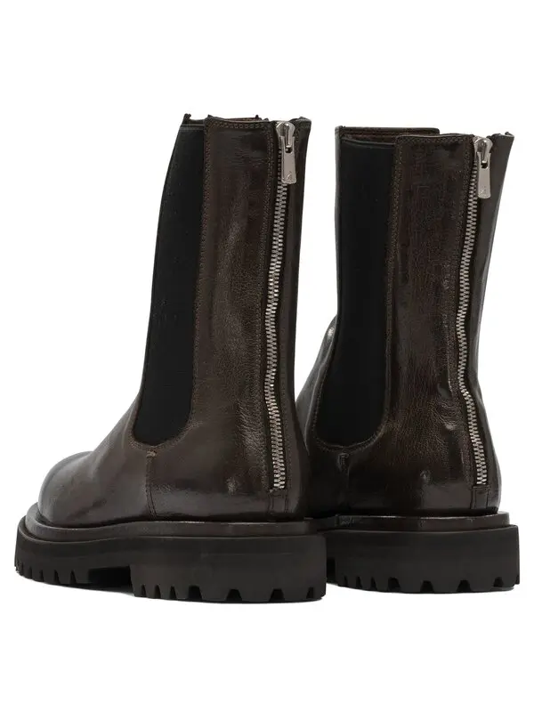 Officine Creative Wisal Dd 122 Zippered Ankle Boots