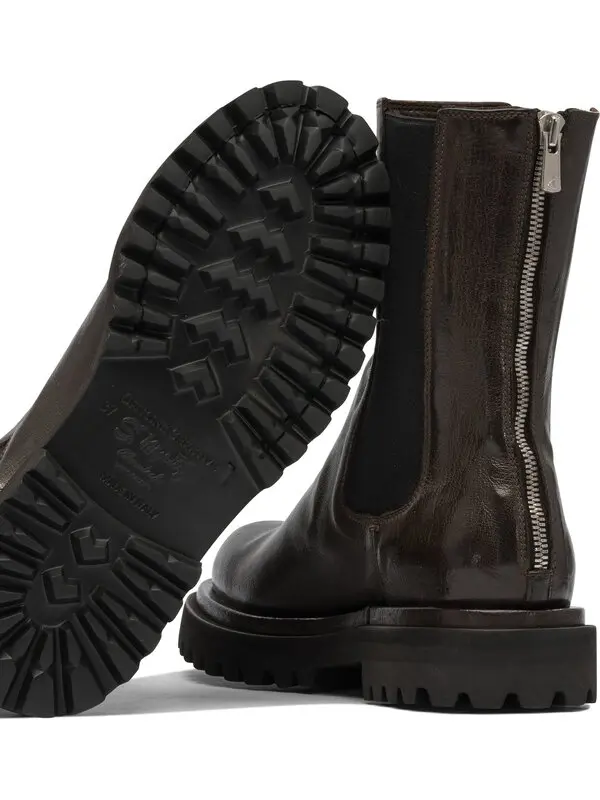 Officine Creative Wisal Dd 122 Zippered Ankle Boots