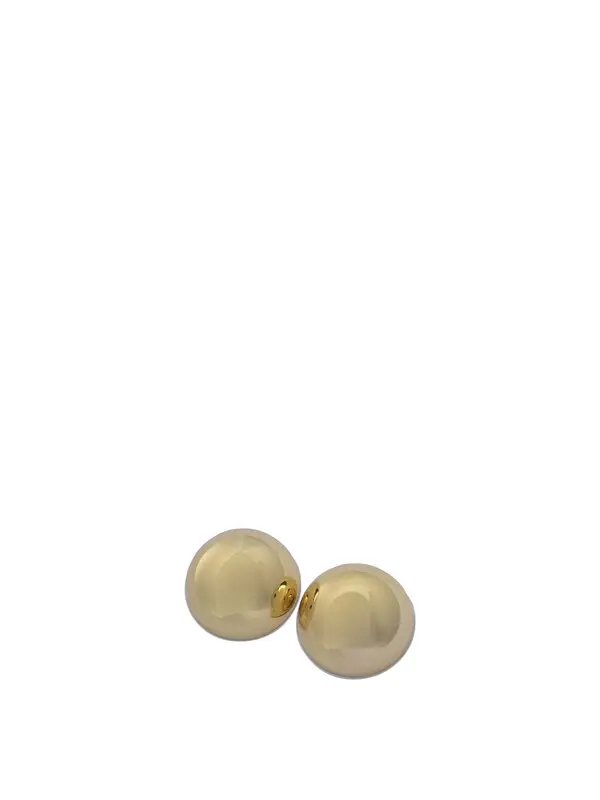 Federica Tosi Luna Stud Earrings - Gold