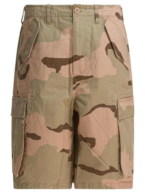 StÜssy Camouflage Shorts - Beige