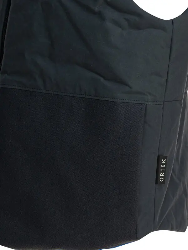GR10K Cotton Sleeveless Jacket - Grey