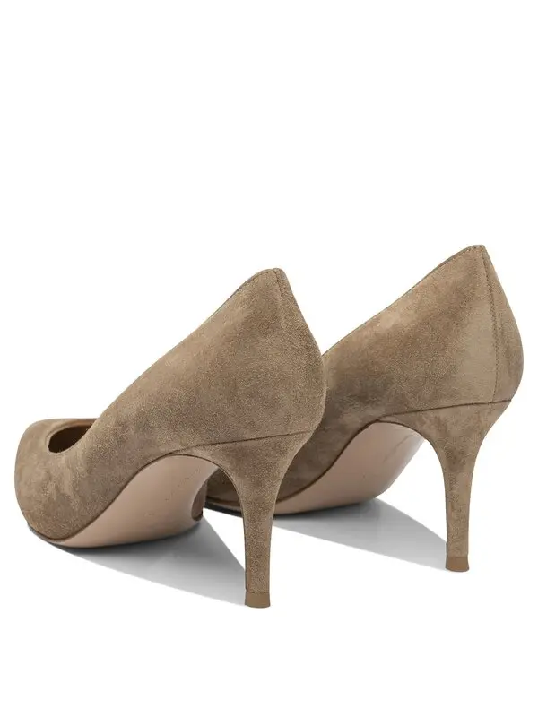 GIANVITO ROSSI 70 Mm Pumps - Beige