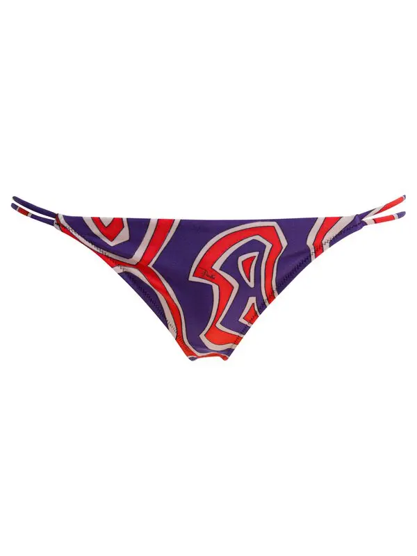 Emilio Pucci Labirinto Bikini Briefs - Purple