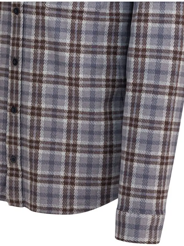 Vince Plaid Overshirt Jacket