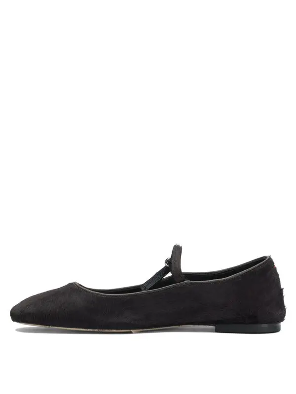 AeydĒ Uma Mary Jane Ballet Flats - Brown