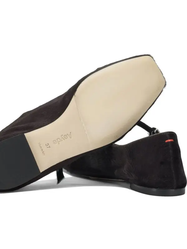 AeydĒ Uma Mary Jane Ballet Flats - Brown