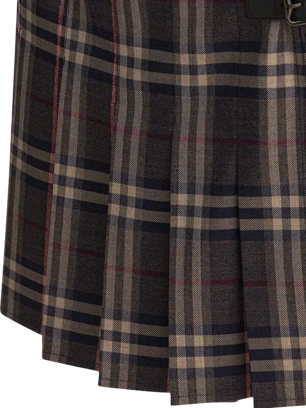 Burberry Wool Mini Kilt