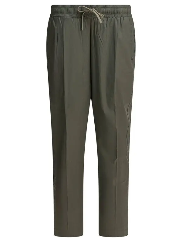ALTUM Straight Silhouette Trousers - Green