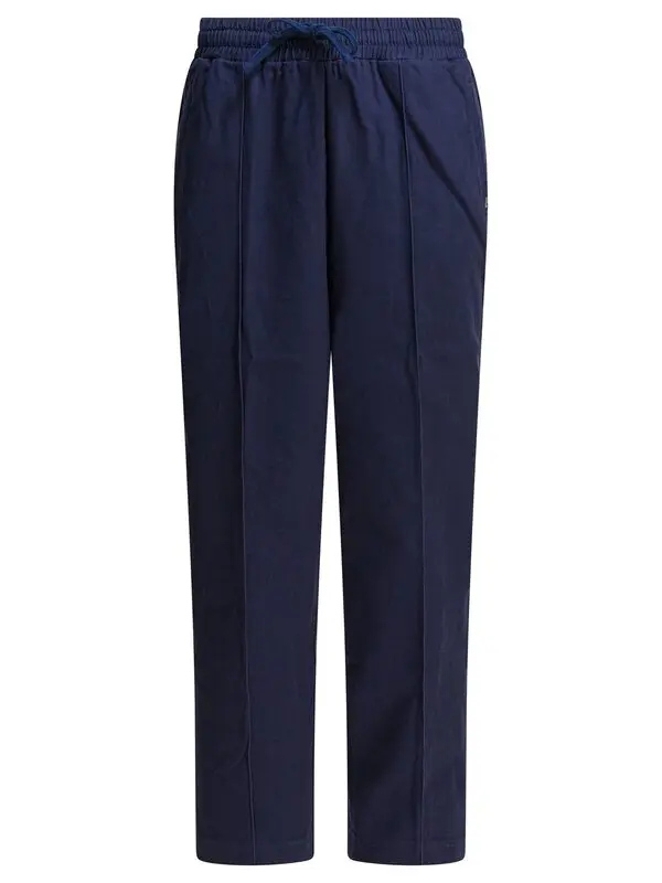 ALTUM Cotton Drawstring Trousers - Blue