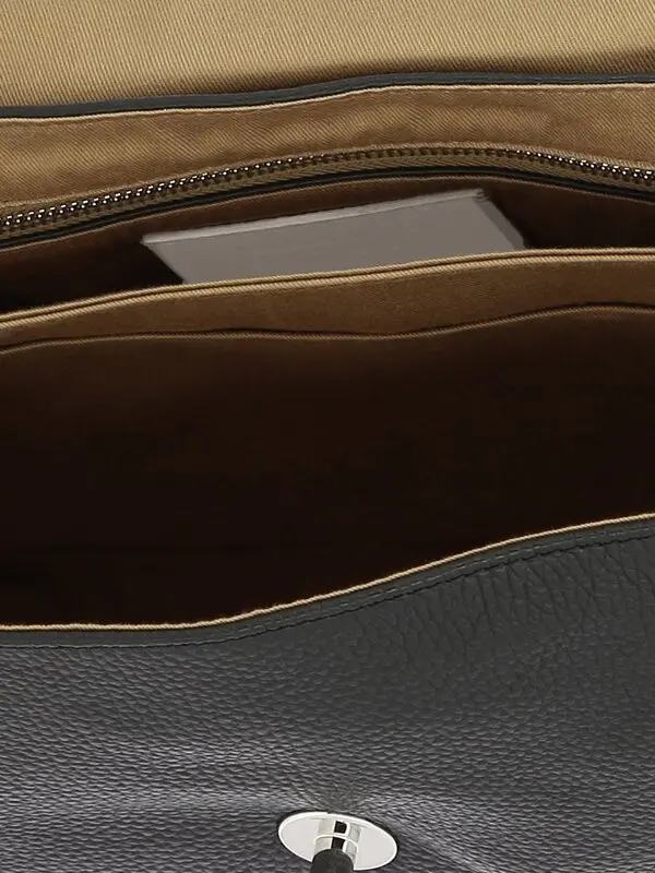 ZANELLATO Small 'postina Daily' Handbag - Black