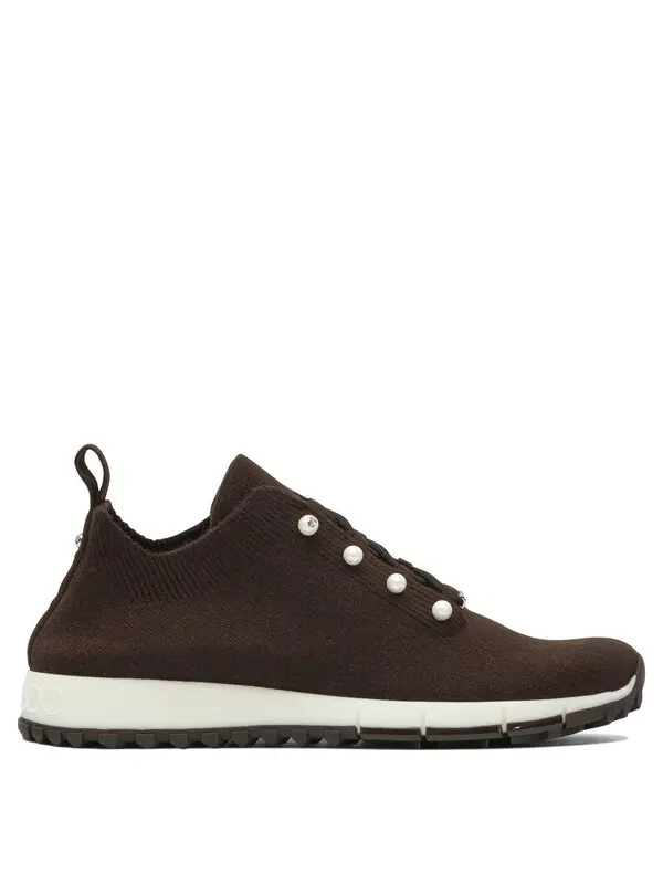 JIMMY CHOO Veles Sneakers - Brown