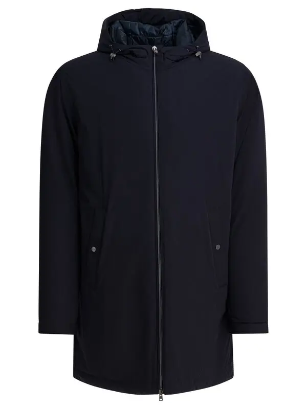 Herno Resort Long Nylon Down Jacket