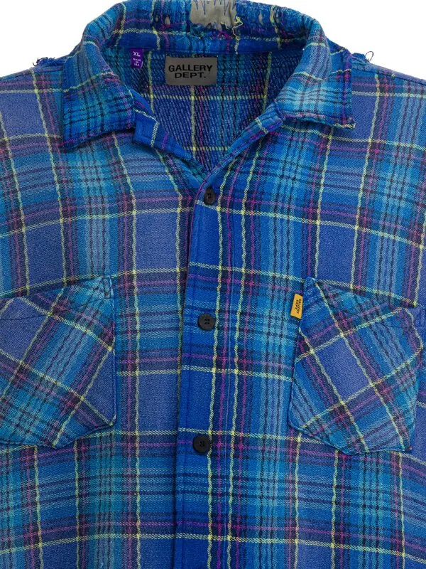 GALLERY DEPT. Marley Flannel' Shirt - Blue