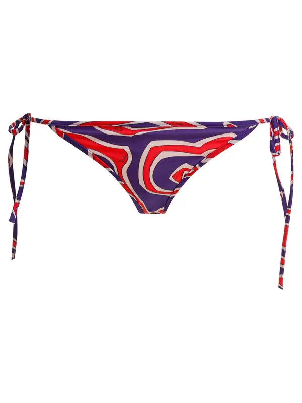 Emilio Pucci Labirinto Bikini Bottoms - Purple