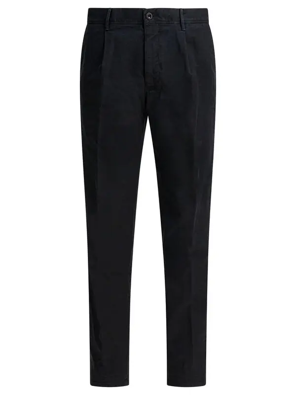 INCOTEX SLACKS Tapered Fit Trousers