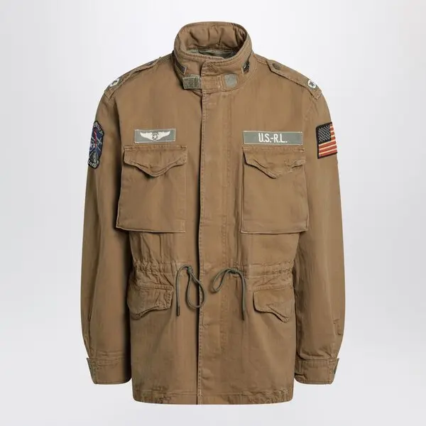 Polo Ralph Lauren Cotton Military Jacket - Brown