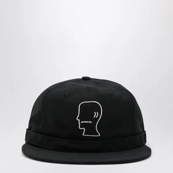 BRAIN DEAD Cotton Baseball Cap - Black