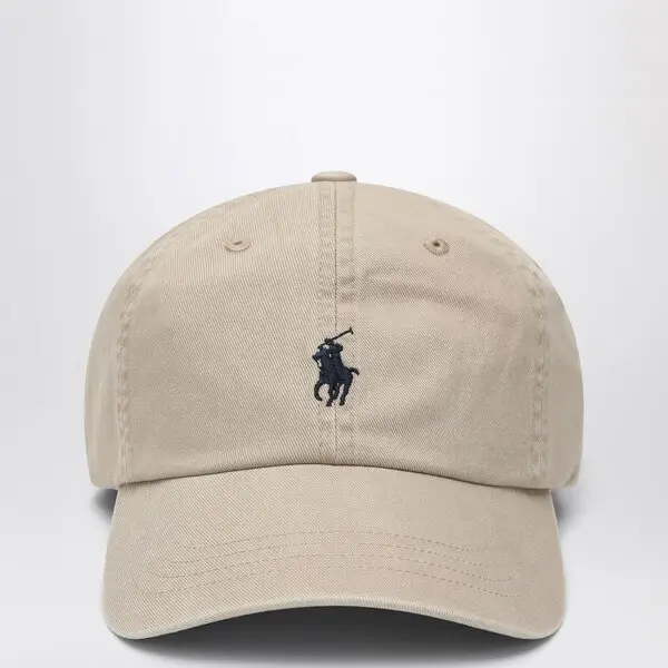 Ralph Lauren Baseball Cap With Logo - Beige