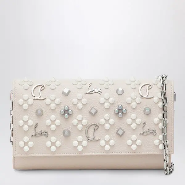 CHRISTIAN LOUBOUTIN Paloma Wallet On Chain - Pink