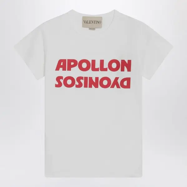 Valentino Garavani T-shirt With Apollon/dionysus Print - White