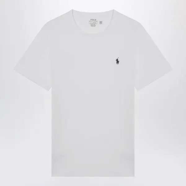 Ralph Lauren T Shirt In Cotton Custom Slim Fit - White