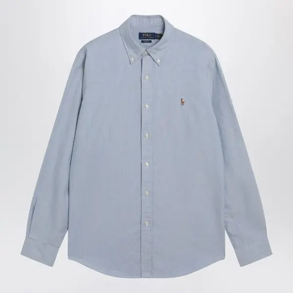 Ralph Lauren Light Oxford Shirt Custom Fit - Blue