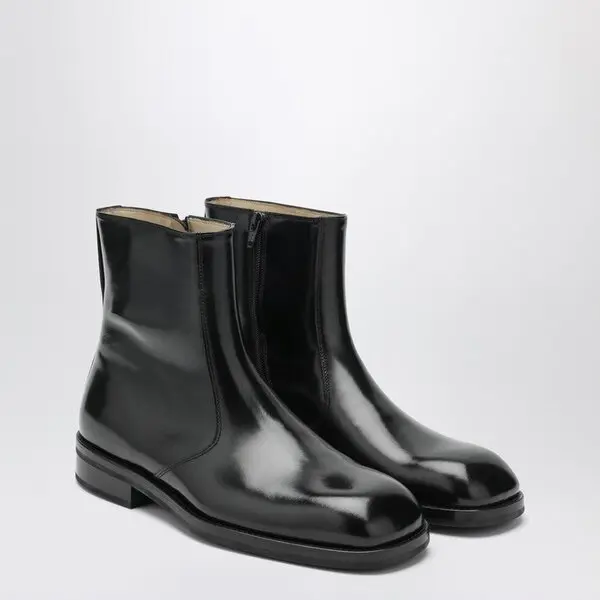 LEMAIRE Leather Ankle Boots